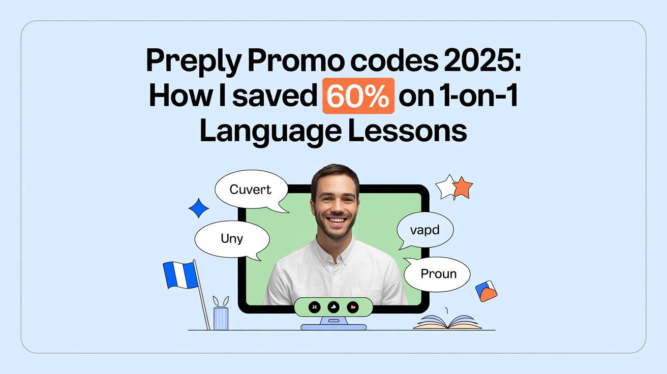 [60% Off] Preply Promo Codes 2025: How I Saved Big On My Lessons!